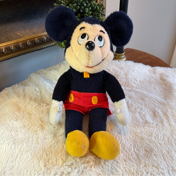 Knickerbocker | Toys | Vintage Mickey Mouse Rare Knickerbocker Plush ...